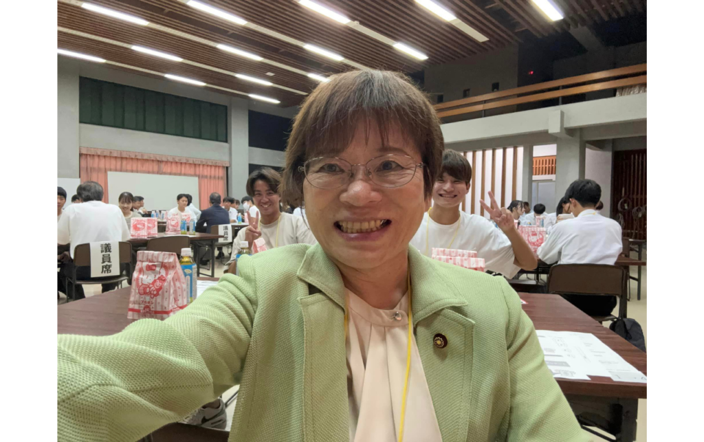 若者と議員の座談会 - ふじき真由美 Officail Site